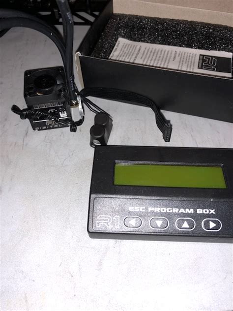 new r1 wurks esc digital 2 and programming box r c tech forums