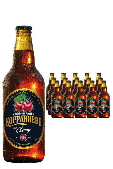 Kopparberg Cherry Cider 15 X 50cl Case Vip Bottles