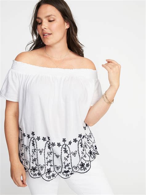Cold Shoulder Plus Size Cutwork Top Old Navy