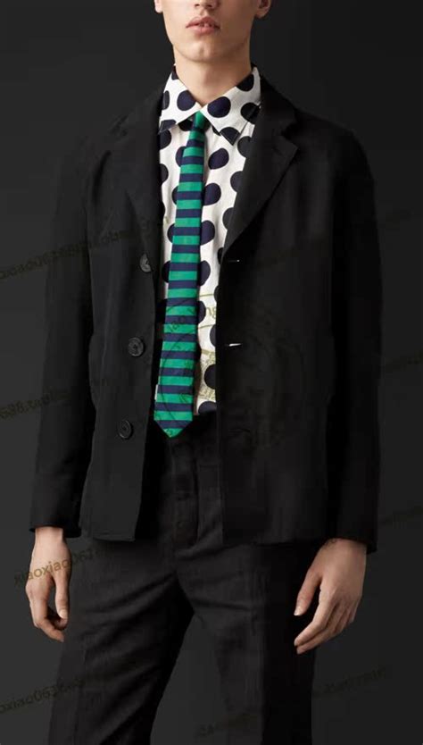 英国代购 巴宝莉 Burberry 男装 短款真丝卡班夹克 45062201肖肖061688