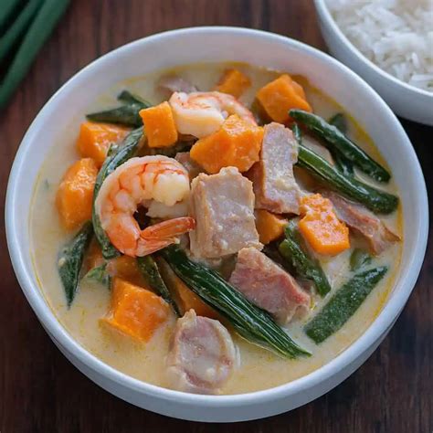Ginataang Gulay Filipino Vegetable Stew In Coconut Milk Kusina Secrets