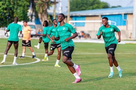 CAN Côte dIvoire séance d entraînement des Éléphants Abidjan net Photos