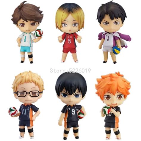 6 Styles Haikyuu Anime Figure 616 Kei Tsukishima Action Figure 789