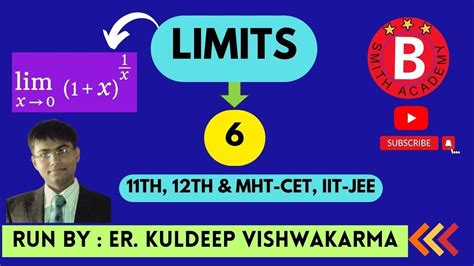 lecture no 6 limits lcd iit jee mht cet board exam