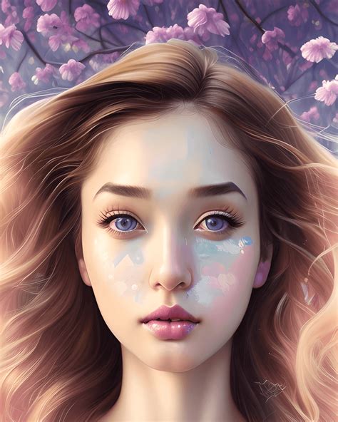 Beautiful Symmetrical Face · Creative Fabrica