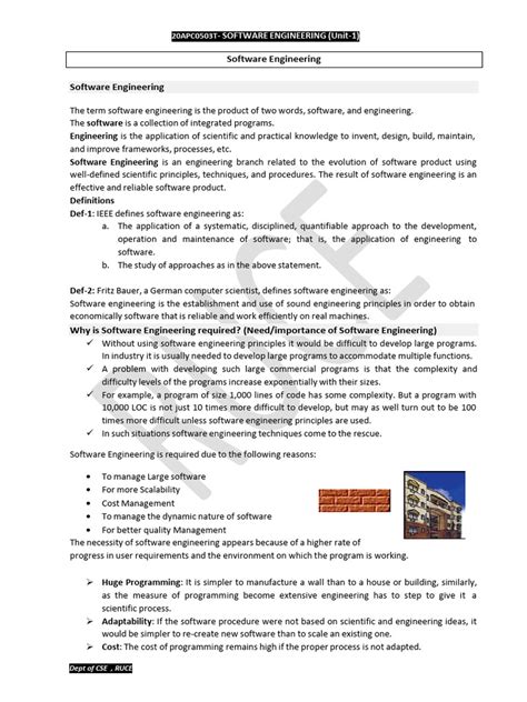 Se Unit 1 Pdf Scrum Software Development Agile Software Development