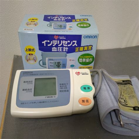 【やや傷や汚れあり】オムロン 上腕式血圧計 Hem 762 ファジィの落札情報詳細 Yahoo オークション落札価格検索 オークフリー