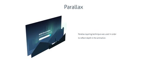 Parallax Ui Behance