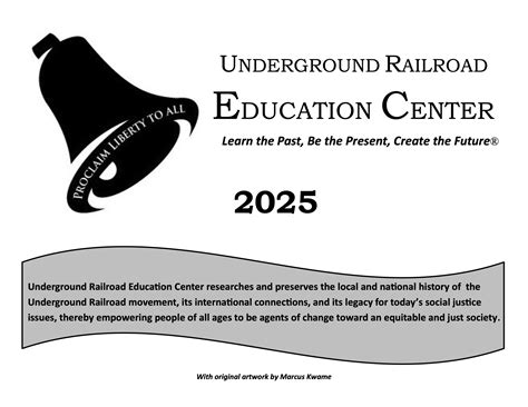 Urec 2025 Calender Clearance Sale Underground Railroad Education Center