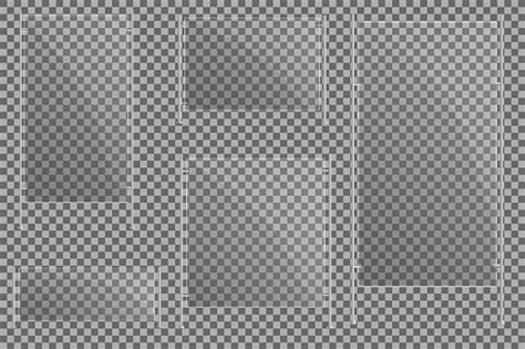 유리 접시 설치 됩니다 벡터 유리는 투명 배경 배너 유리입니다 유리 그림입니다 컬러 프레임입니다 0명에 대한 스톡 벡터 아트 및 기타 이미지 Istock