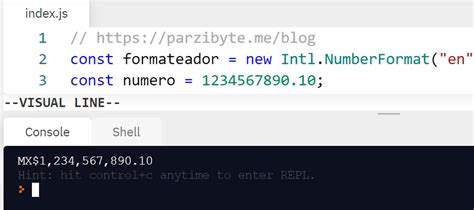 Formatear Dinero En Javascript Parzibyte