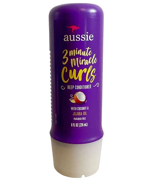 Amazon Aussie 3 Minute Miracle Curls Deep Conditioner 8 Ounce