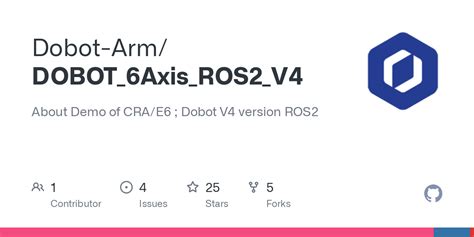 releases · dobot arm dobot 6axis ros2 v4 · github