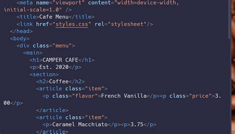 New Responsive Web Design Learn Basic Css By Building A Cafe Menu