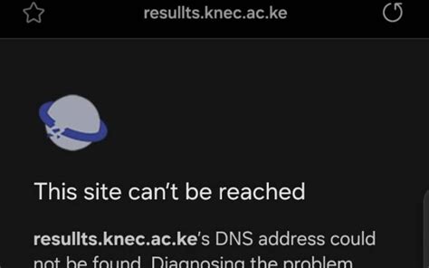knec denies website down as candidates unable to access results the
