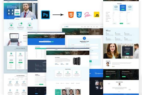 Covert Psd To Responsive Html Css By Rahanbouess Fiverr