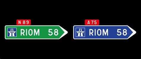 Signalisation verticale tous les éléments de signalisation