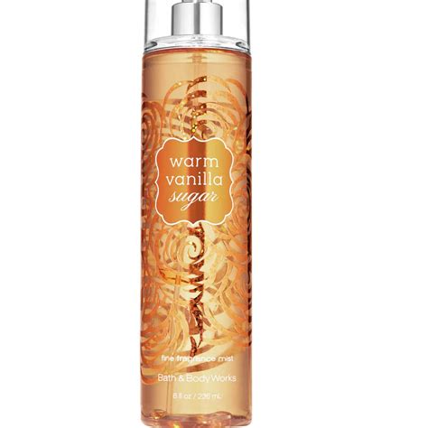 Bath And Body Works Warm Vanilla Sugar Fine Fragrance Mist Signature