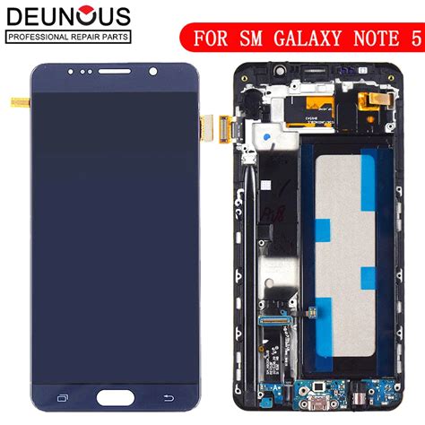 New Tft Display For Samsung Galaxy Note 5 Lcd Digitizer Sensor With