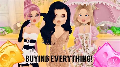 BUYING ALL NEW CASH AND ROBUX DRESS TO IMPRESS ITEMS VIP GIVEAWAY PearlLilac YouTube