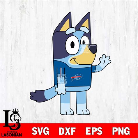 Buffalo Bills Bluey 5 Nfl Lasoniansvg