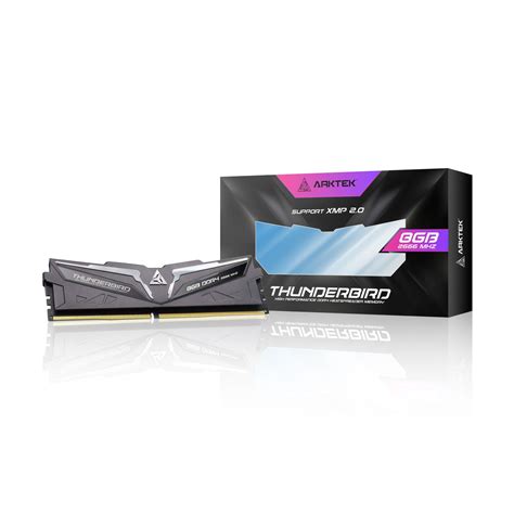 Arktek Memory 8gb Ddr4 Pc 2666 Dimm Ram Module With Heatsink For Pc