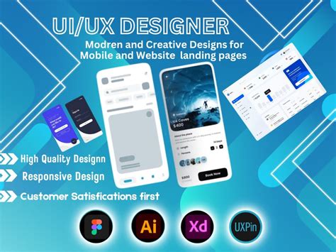 UI UX Modren Design Web Mobile Apps Design Landing Page Designs Upwork
