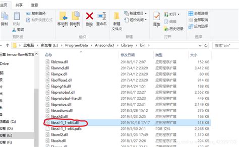 无法定位程序输入点 openssl sk new reserve 于动态链接库anaconda3 library bin libssl 1 1