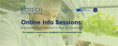 Biotech Venture Pathway Successfully Hosts Info Sessions Attracting