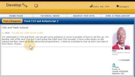How To Create A CSS Style Sheet And Import It Into Flash Using Action Script 3 Adobe Flash