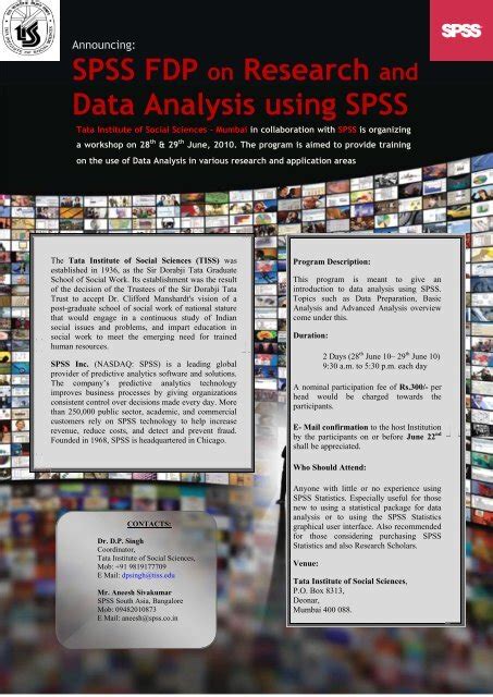 Spss Fdp On Research And Data Analysis Using Physioblasts Org