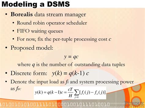 ppt load shedding in stream databases a control based approach
