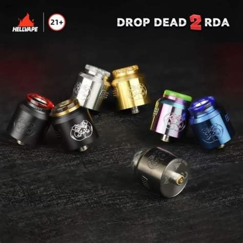 Jual Rda Drop Dead 2 By Hellvape Rainbow Jakarta Barat Vapor Gasss Tokopedia