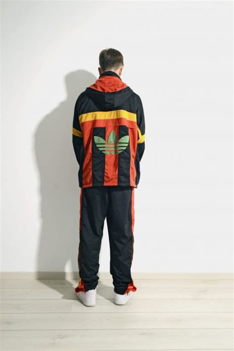 Adidas Originals Tracksuit Multi Hot Milk 80s Vintage Clothing