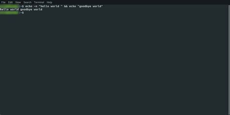 Output Text To The Screen Using The Linux Echo Command