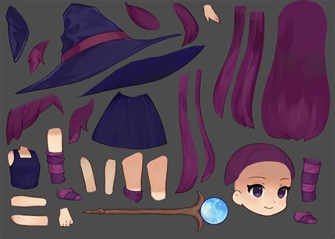 2d Animation Rigging On Behance