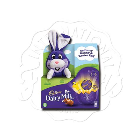 Cadbury Plush Bunny And Chocolate Egg 72g Flavers International