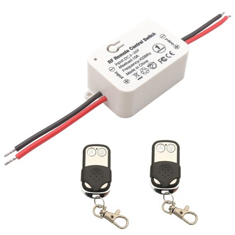 Dieserc Wireless Remote Control Switch Dc 12v 24v 10a Rf Relay