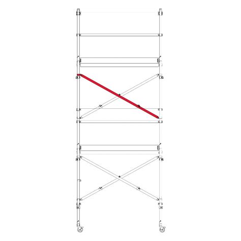 Buy Scaffold Aluminium Diagonal Brace Online Intex