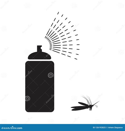 Spray Aerosol Icon Isolated Stock Vector Illustration Of Compressed