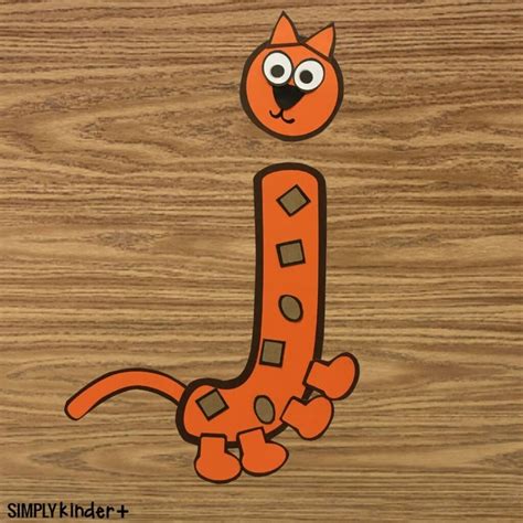 Lowercase Letter J Alphabet Craft Simply Kinder Printable Membership