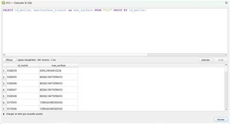 Execute SQL Directly On Geopackage Layer Shows A Different Result