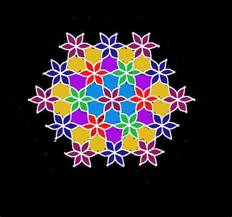 Yadhum Oorae 15 8 Pulli Kolam