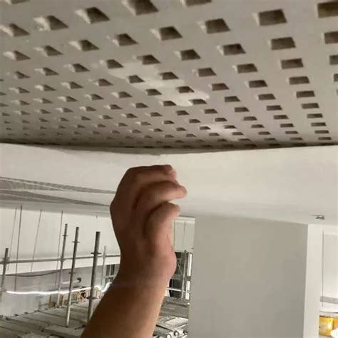 Monolithic Acoustical Ceilings Perforated Gypsum Board Drywall Systems Perforated Gypsum
