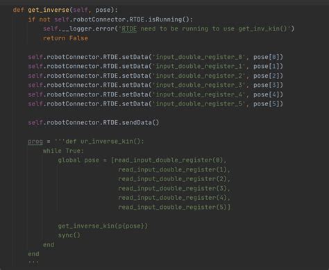 Rtde Getinversekin Urscript Universal Robots Forum