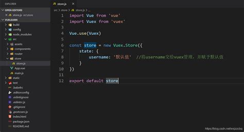 Vuex 使用教程vuex Store State设置默认值 Csdn博客