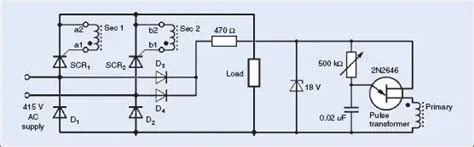 Scr Motor Control Circuit Diagram