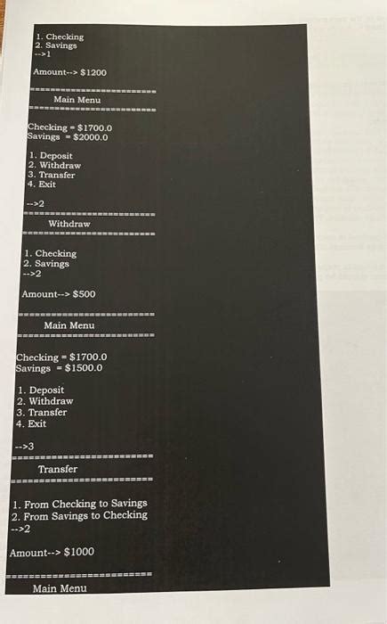 Solved Ap Computer Science Lab Classes Atm Description Chegg