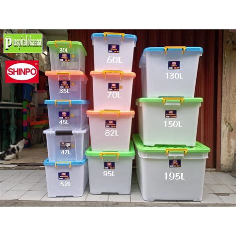 Jual Container Box Plastik Shinpo Varian Shopee Indonesia