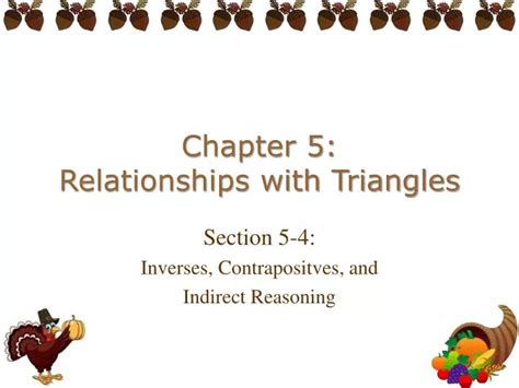 PPT Chapter 5 Relationships With Triangles PowerPoint Presentation Free Download ID 2579610